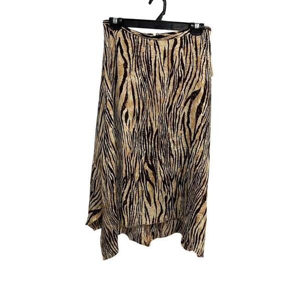 Nygard Collection | Skirts | Nygard Collection Silk Midi Skirt Camel ...